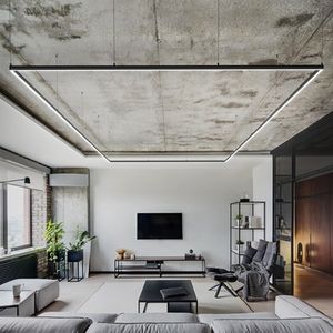 Recessed lighting profile - MICRO-NK - Klus Design - LED / commercial