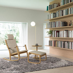 Contemporary footrest - CHALLENGE - CondeHouse - fabric / leather