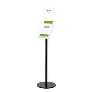 Free-standing brochure holder - Q EZI LECTERN - FEPRO - stainless steel ...