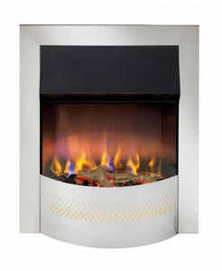 Electric open hearth - Kingsley Deluxe Brass - Dimplex - 1-sided ...