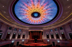 Canvas stretch ceiling - BOXES - BARRISOL - for conference rooms ...