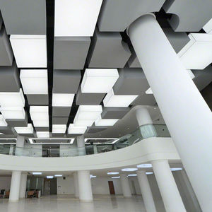 Canvas stretch ceiling - ELT3D® - BARRISOL - textile / indoor / acoustic