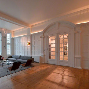 Aluminum stretch ceiling - CLOUD CLIM® - BARRISOL - canvas / floating ...