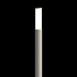 Cylindrical lamp post, Cylindrical pole light - All architecture and ...