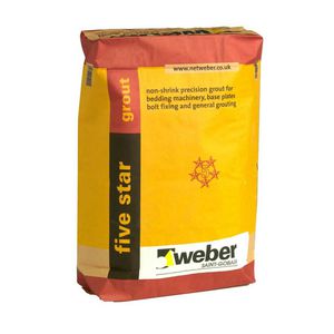 Fixing mortar - WEBERCEM FIVE STAR GROUT SP - Weber - grouting / for ...
