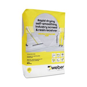 Leveling screed - WEBERFLOOR INDUSTRY PRO TOP 4610 - Weber - insulating ...