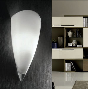 Contemporary wall light - GUSTAV - LAM Export - indoor / steel / glass