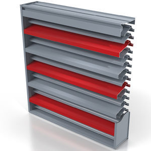 Red ventilation grill - All architecture and design manufacturers