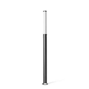 Cylindrical lamp post, Cylindrical pole light - All architecture and ...