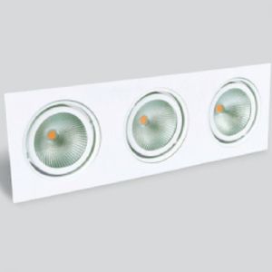 Triple downlight, 3 light downlight - All architecture and design ...