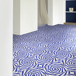 Indoor tile - Squares Type 3 - mavi ceramica - living room / kitchen ...