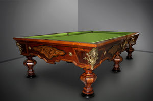 Walnut pool table - All architecture and design manufacturers