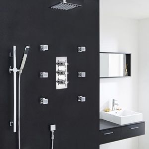 Built-in shower set - LIMA ULTRA THIN - FontanaShowers - contemporary ...