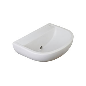 Wall-mounted washbasin - WHB-100 - Wallgate Ltd - ceramic / Solid ...