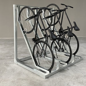 Floor-mounted bike rack - KVS-SBR-T2-0H - IKAVASS - steel / powder ...