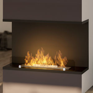 Bioethanol fireplace - MATERA - Divina Fire - built-in / ventless / 3-sided