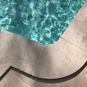 Natural stone swimming pool coping - All architecture and design ...