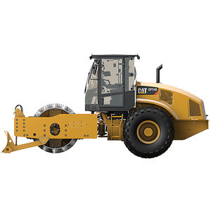 Single-cylinder roller compactor - CS44B - CATERPILLAR - vibrating ...