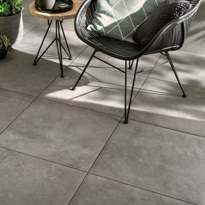 Outdoor tile - SLAB COKE - CERAMICHE CAESAR - wall / floor / porcelain ...