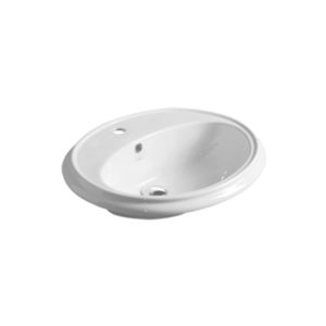 Wall-mounted washbasin - AR 884 - SIMAS ACQUA SPACE - ceramic / with mixer tap / 1-hole