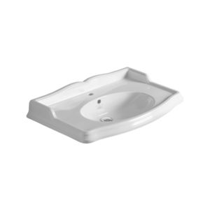 Wall-mounted washbasin - AR 884 - SIMAS ACQUA SPACE - ceramic / with mixer tap / corner