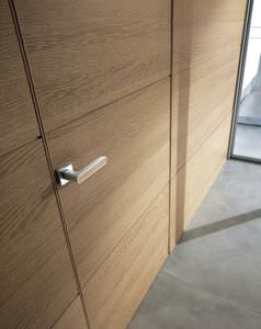 Interior door - FILOMURO ONDA - GAROFOLI - oak / swing / contemporary