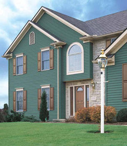 Vinyl cladding - DAVINCI - KAYCAN - interlocking / sustainable / textured