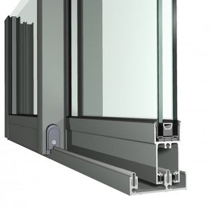 Aluminum sliding system - CP 155 (-LS) - Reynaers Aluminium - door