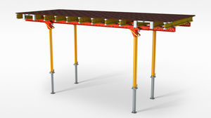 Modular formwork - GRIDFLEX - PERI S.A.S. - aluminum / for floor