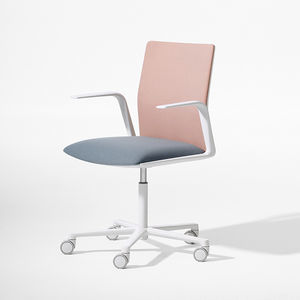 Contemporary office chair - KINESIT - Arper - indoor / fabric / leather