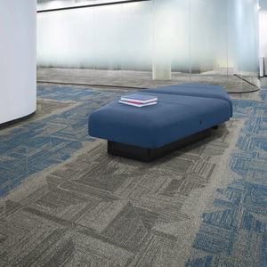 Carpet tile - OPEN AIR 401 - Interface - tufted / loop pile / structured