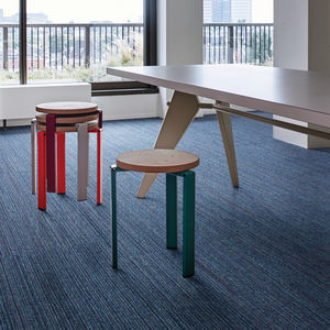 Carpet tile - OPEN AIR 401 - Interface - tufted / loop pile / structured