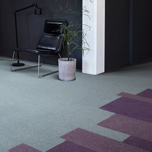 Carpet tile - REKINDLED - Interface - tufted / loop pile / structured