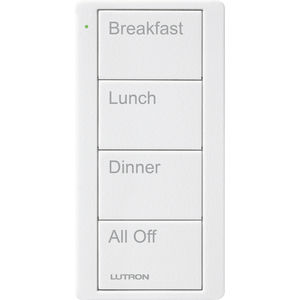 Lighting control keypad - PK2-3BRL-TAW-L01 - LUTRON ELECTRONICS - wall ...