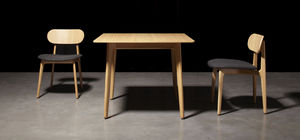 Contemporary chair - MARCH - Modus - indoor / timber / commercial