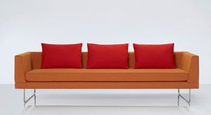 Compact sofa - EDGE - Modus - contemporary / fabric / high-back