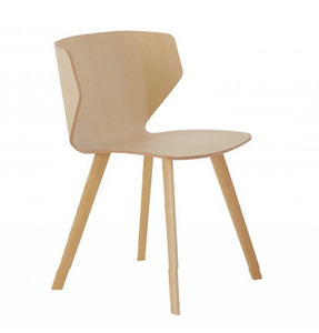 Contemporary chair - MARCH - Modus - indoor / timber / commercial