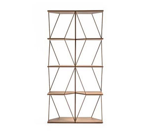 High sideboard - Rows - MOROSO - with long legs / contemporary / MDF