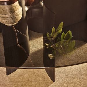 Contemporary rug - SHINDO - Poliform - patterned / plain / wool