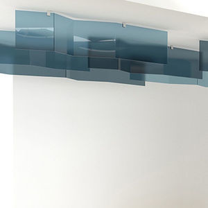 Resin suspended ceiling - Shapes Solitude - 3Form - floating / for ...