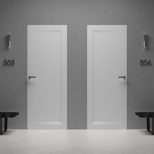 Interior door - Trace (rasomuro) - TreP Srl - MDF / swing / sliding