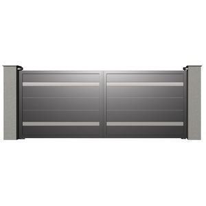 Swing gate - LUXE B013 - Gates-Creations - right / left / aluminum