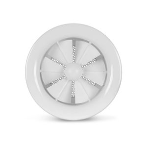 Ceiling air diffuser - DGV-T - SAMOVENT TECHNIK,S.L - round / steel / aluminium