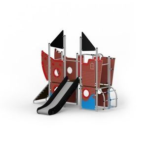 Playground play structure - AIRPORT - Lars Laj - plastic / HDPE ...