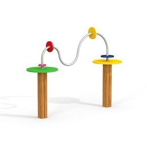 Musical play structure - MEGAPHONE - Lars Laj - for playground / steel ...