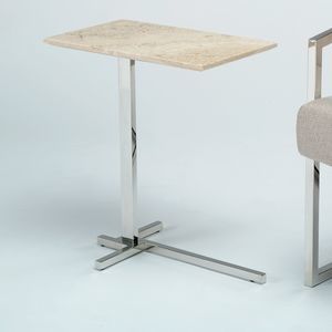 Contemporary side table - LIVIA - Stone International - natural stone ...