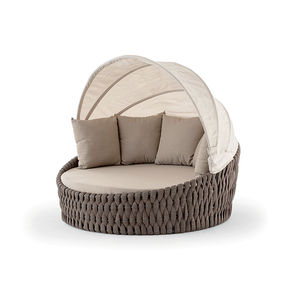 Contemporary daybed - TROPEA DAYBED - GRATTONI S.R.L. - fabric / aluminum / rope