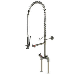 Commercial kitchen double-handle mixer tap - All architecture and ...