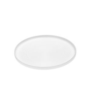 Round plate - SUM.09 - ROYALE S.R.L. - porcelain / commercial / plain