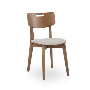 Contemporary chair - Ruby - NDESIGN - fabric / metal base / upholstered